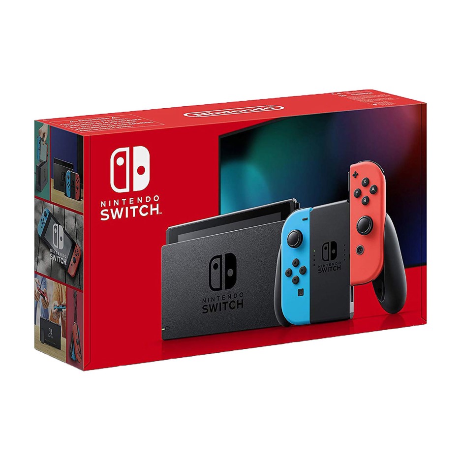 Nintendo Switch 1.1 Neon Console - BuyItDirect.ie