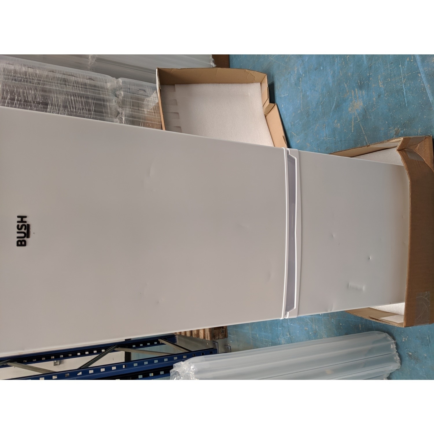 Refurbished Bush M50154FFW Freestanding 170 Litre 60/40 Fridge Freezer ...