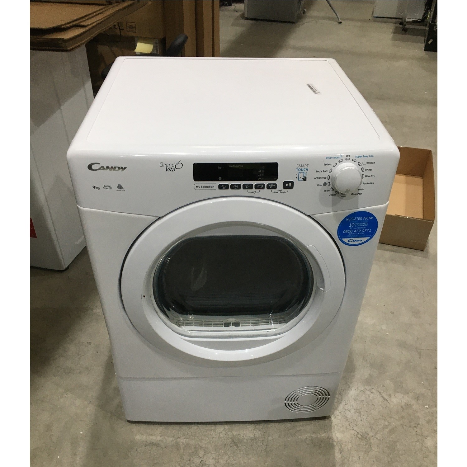 Refurbished Candy GVS C9DG-80 Freestanding Sensor Dry Condenser 9KG ...
