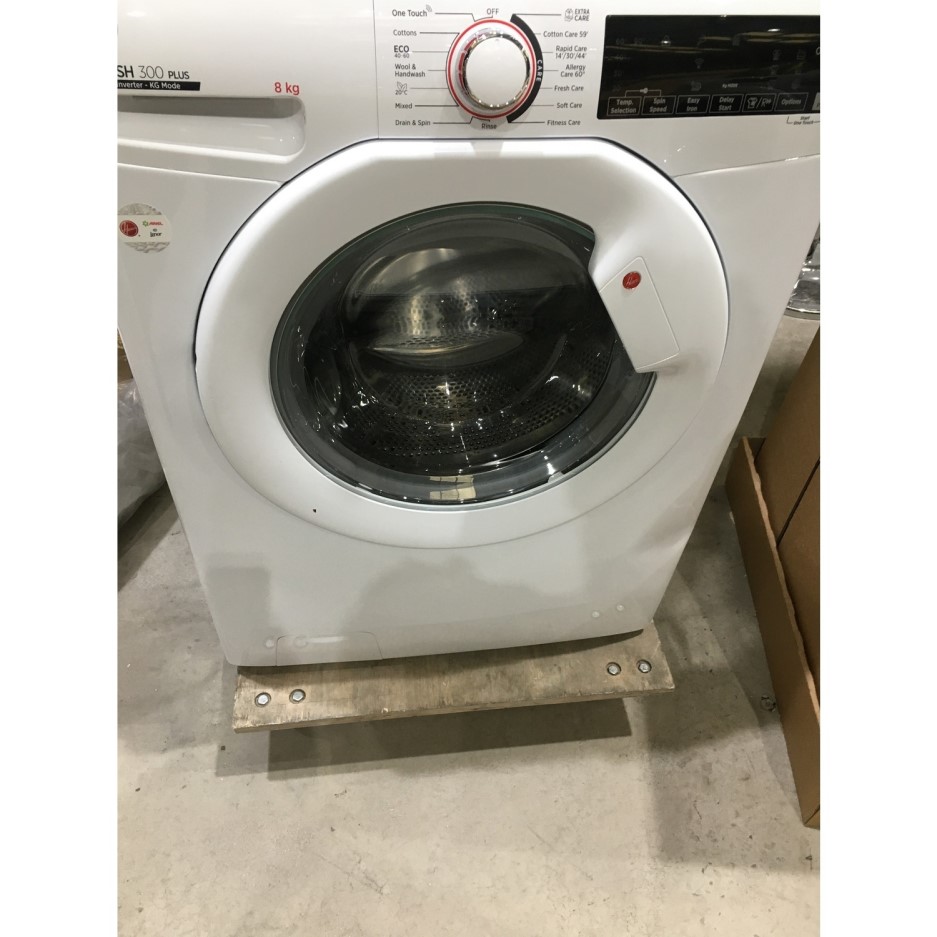 Refurbished Hoover H3W 68TME Freestanding 8KG 1600 Spin Washing Machine ...