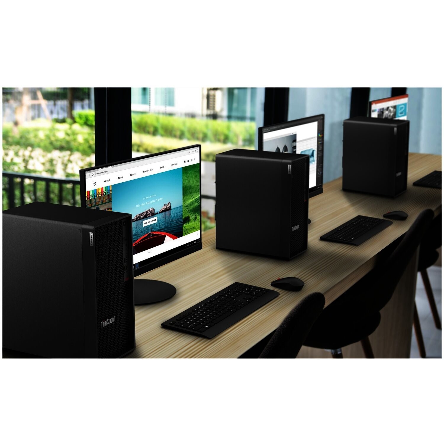 Lenovo ThinkStation P350 30E3 Intel Core i7-11700K - 16GB 512GB SSD ...