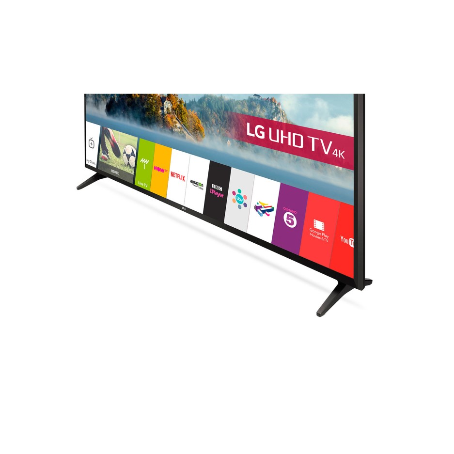 LG 43UJ630V 43" 4K Ultra HD HDR LED Smart TV with Freeview Play ...