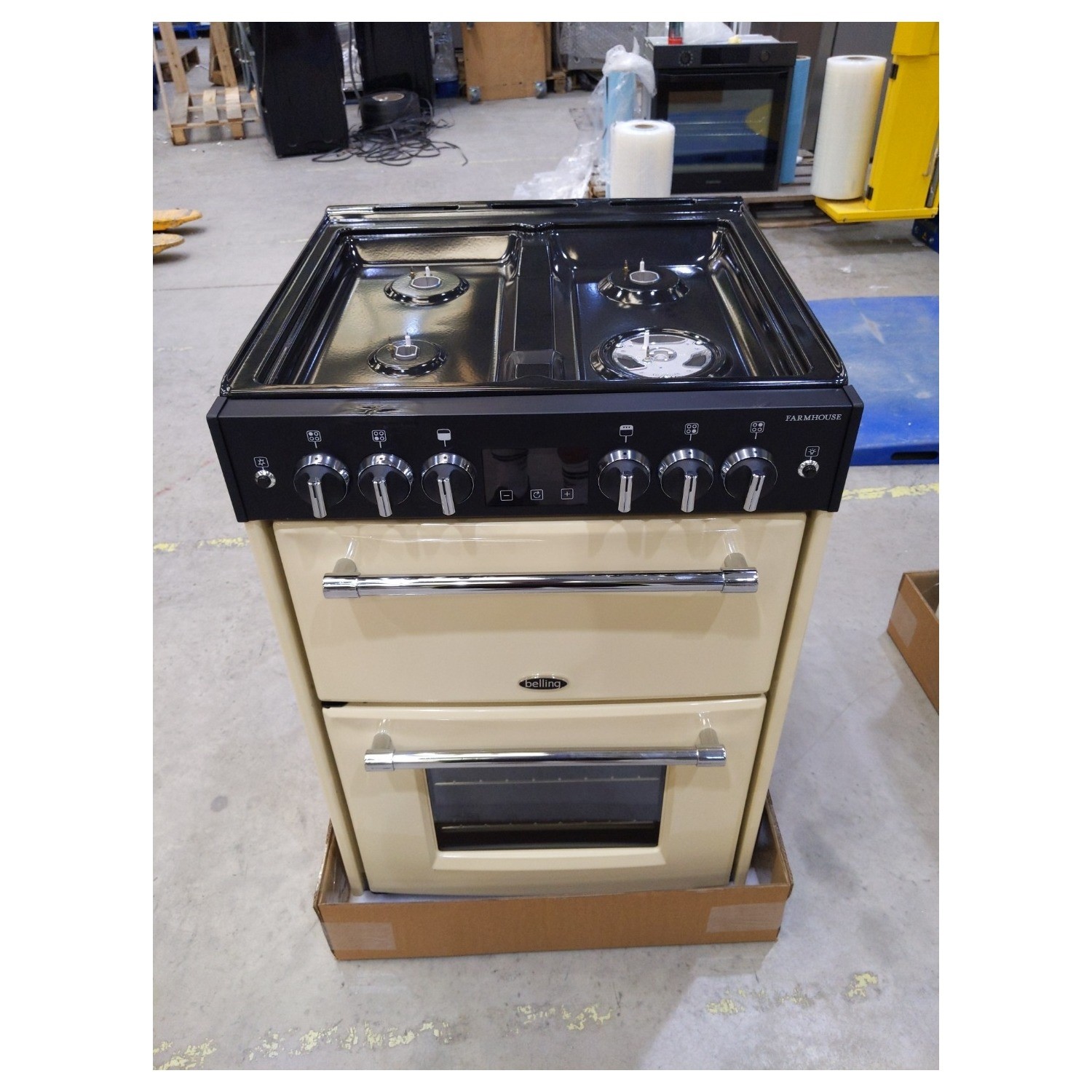 Refurbished Belling Farmhouse 60G Double Oven Gas Cooker - Page 1 ...