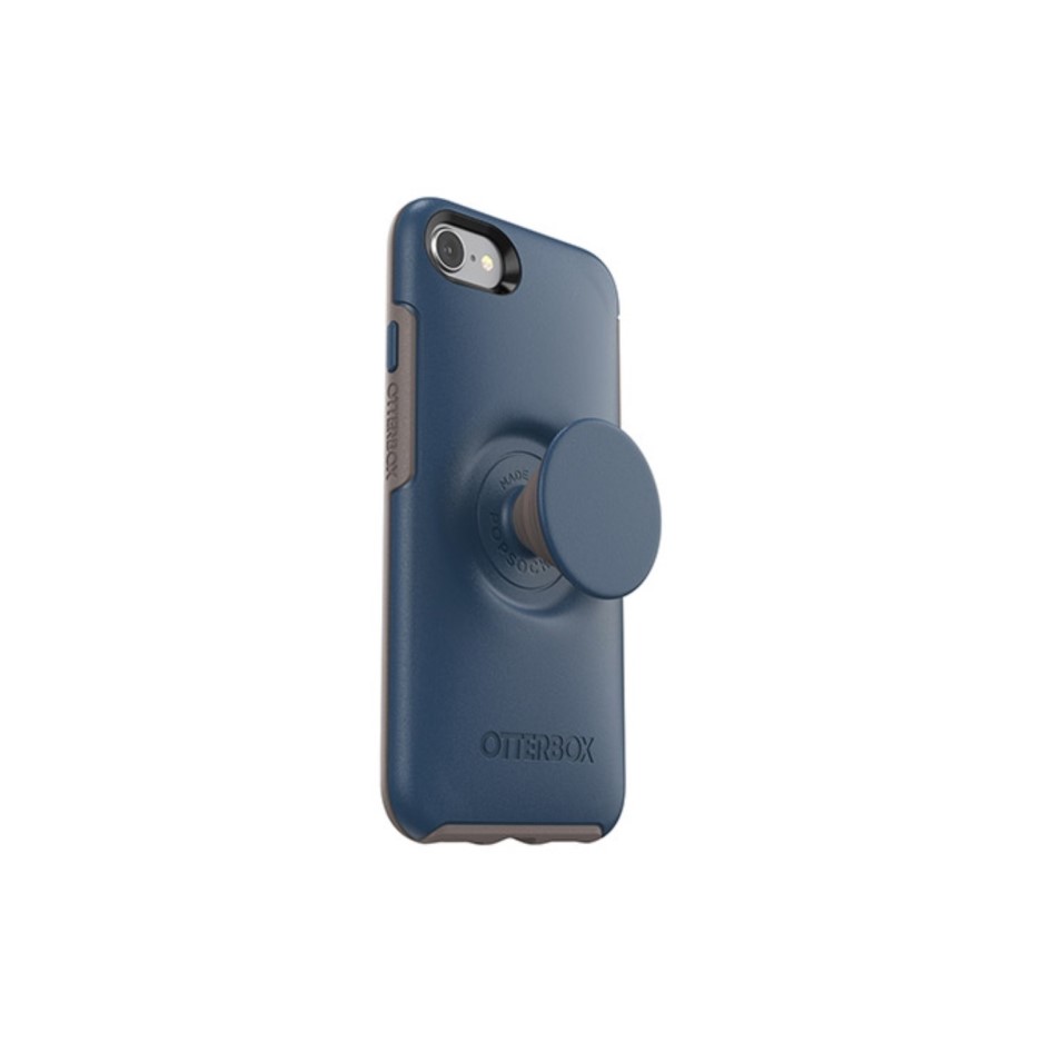 OtterBox Otter+Pop Symmetry PopSocket Case - iPhone 7/8 - Go To Blue ...