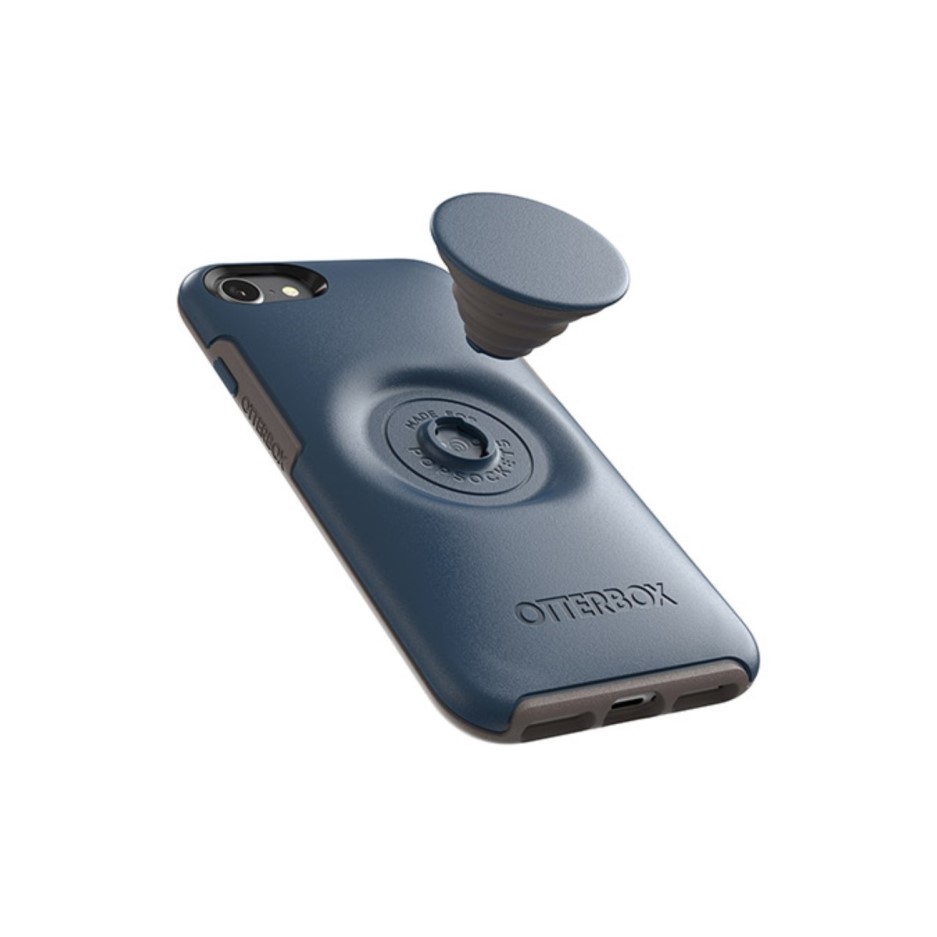 OtterBox Otter+Pop Symmetry PopSocket Case - iPhone 7/8 - Go To Blue ...