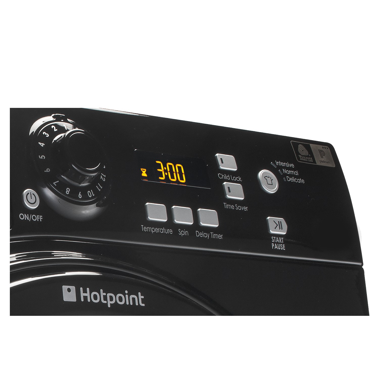 GRADE A1 - Hotpoint WMXTF742K 7kg 1400rpm Freestanding Washing Machine ...