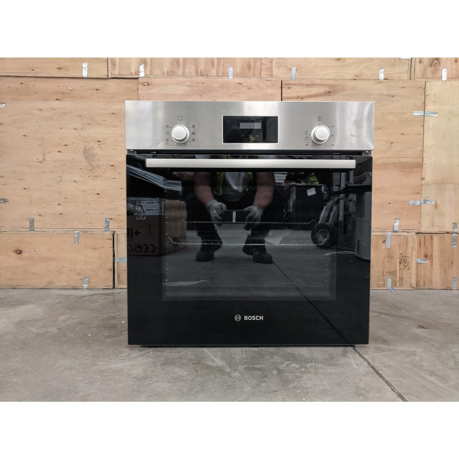 Refurbished Bosch HBF113BR0B Serie 2 Electric Single Oven Stainless ...