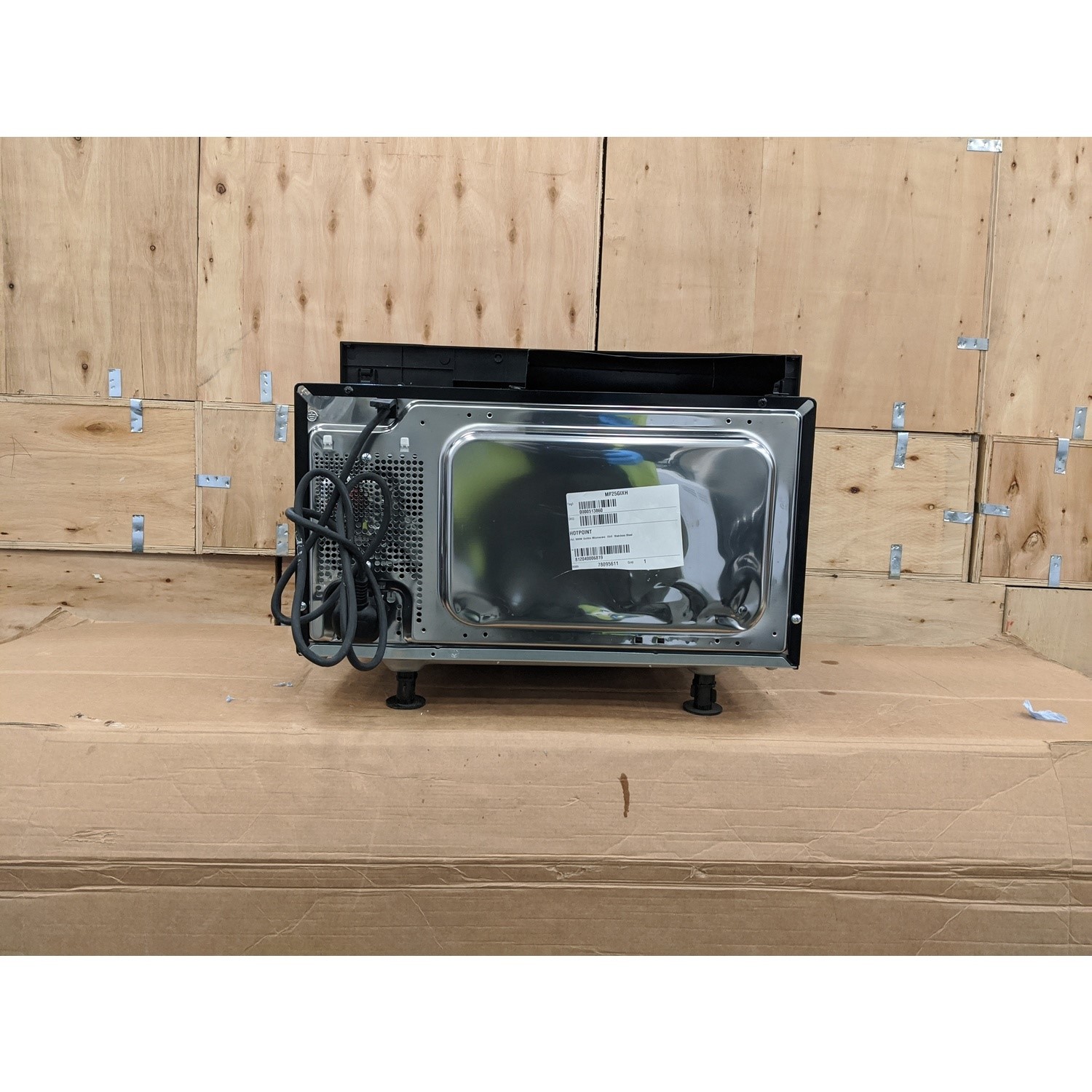 Refurbished Hotpoint MF25GIXH Built In 25L with Grill 900W Microwave ...