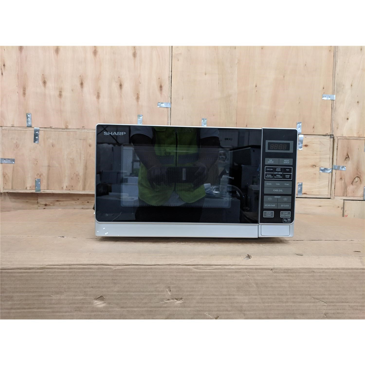 Refurbished Sharp R272SLM Built In 20L 800W Microwave Silver - Page 1 ...