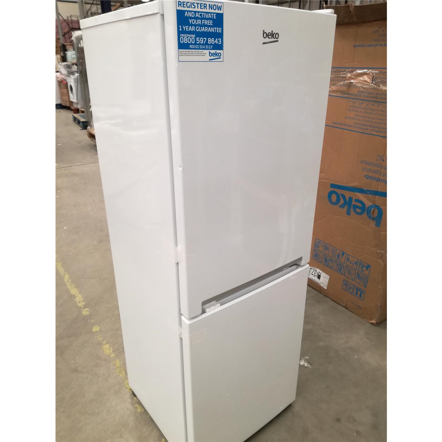 Refurbished Beko CFG3552W Freestanding 220 Litre 50/50 Frost Free ...
