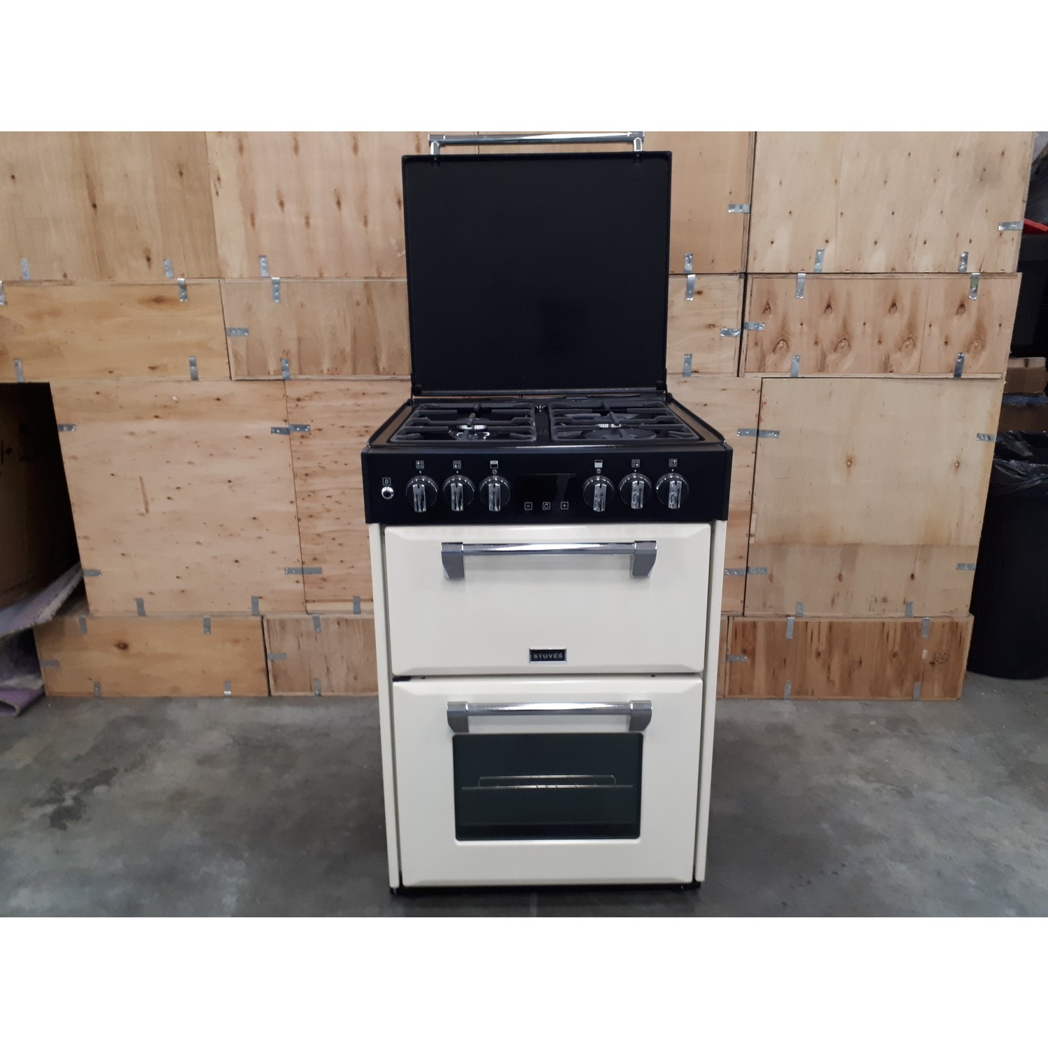 Refurbished Stoves 600DF 60cm Double Freestanding Dual Fuel Cooker ...