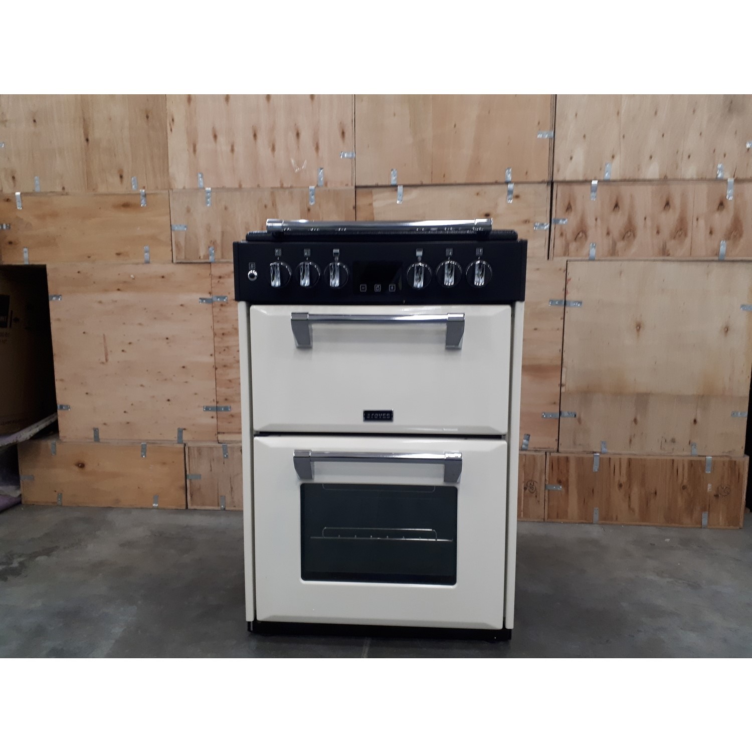 Refurbished Stoves 600DF 60cm Double Freestanding Dual Fuel Cooker ...