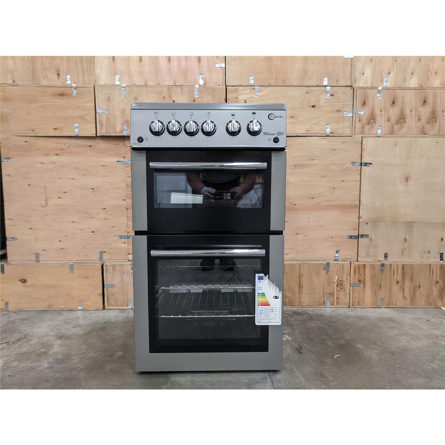 Refurbished Flavel MLB51NDS 50cm 4 Burner Gas Cooker Silver - Page 1 ...