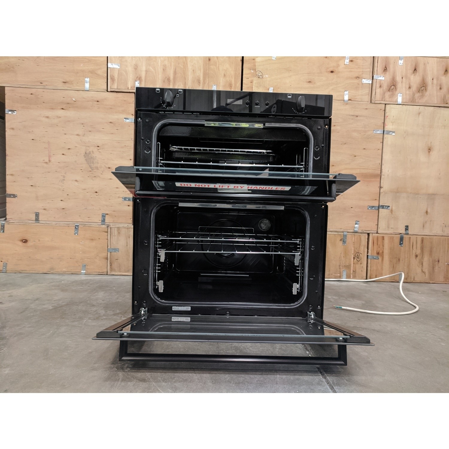 Refurbished Stoves SGB700PS 60cm Double Built Under Gas Oven Black ...