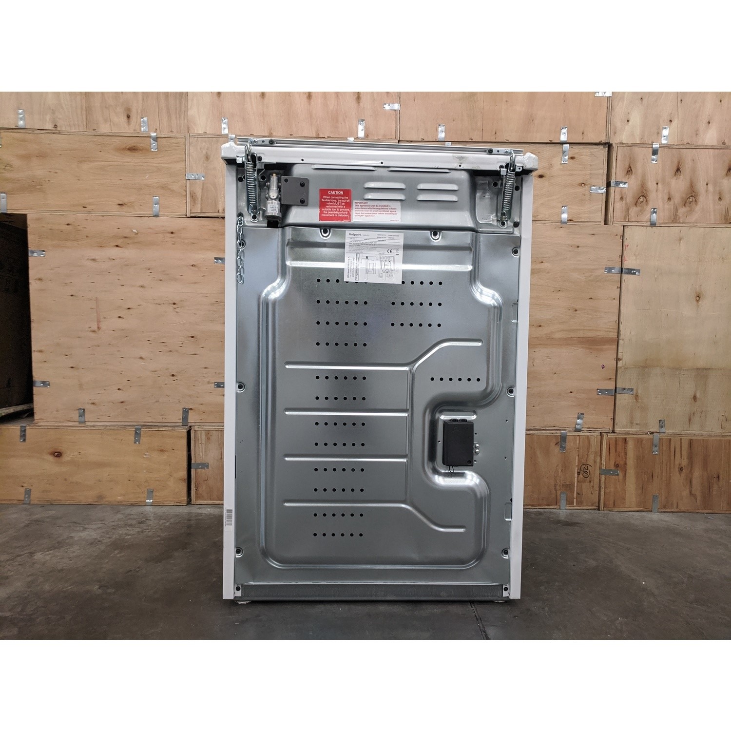 Refurbished Hotpoint Ultima HUD61P 60cm Double Oven Dual Fuel Cooker ...