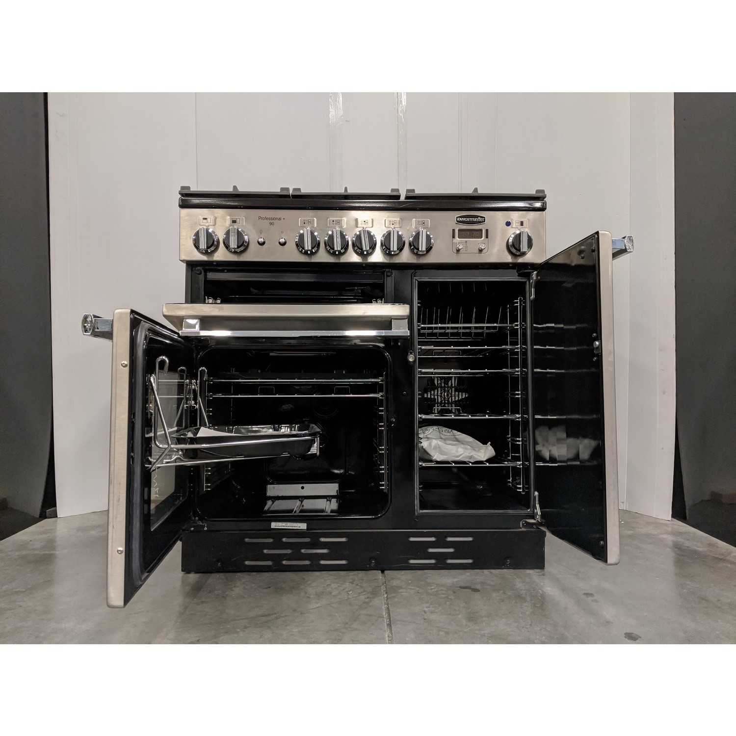 Refurbished Rangemaster Professional Plus PROP90NGFSSC 90cm Gas Range ...