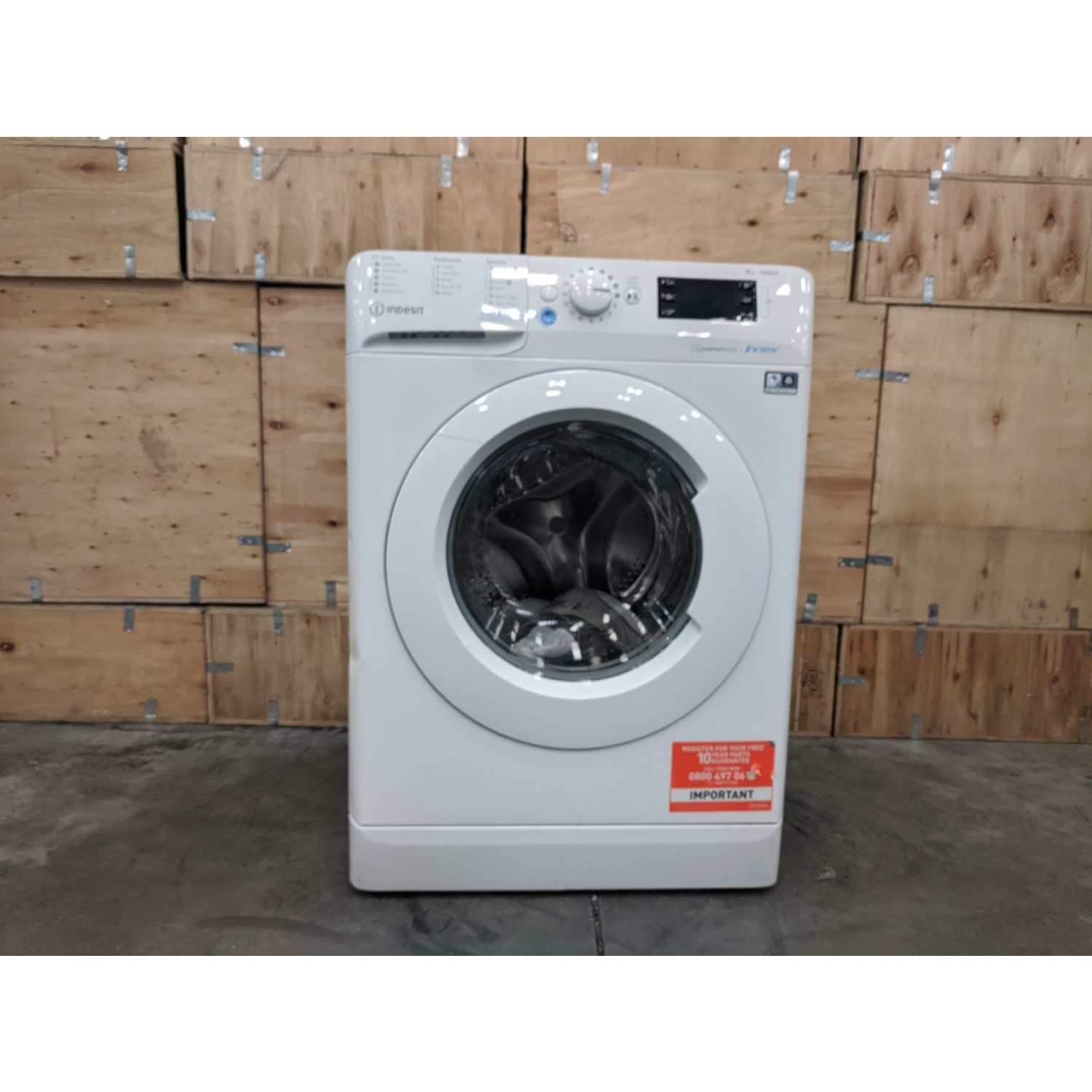 Refurbished Indesit Innex BWE91485XWUKN Freestanding 9KG 1400 Spin ...