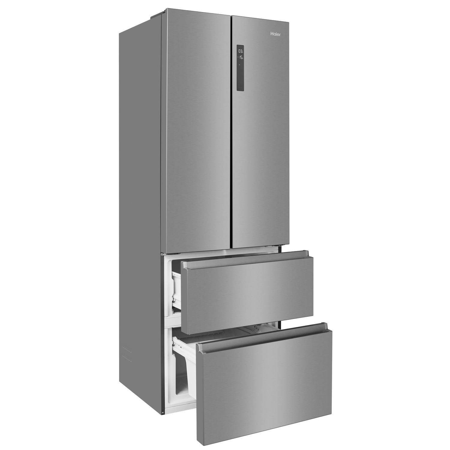 Refurbished Haier HB20FPAAA 454 Litre American Fridge Freezer Stainless ...