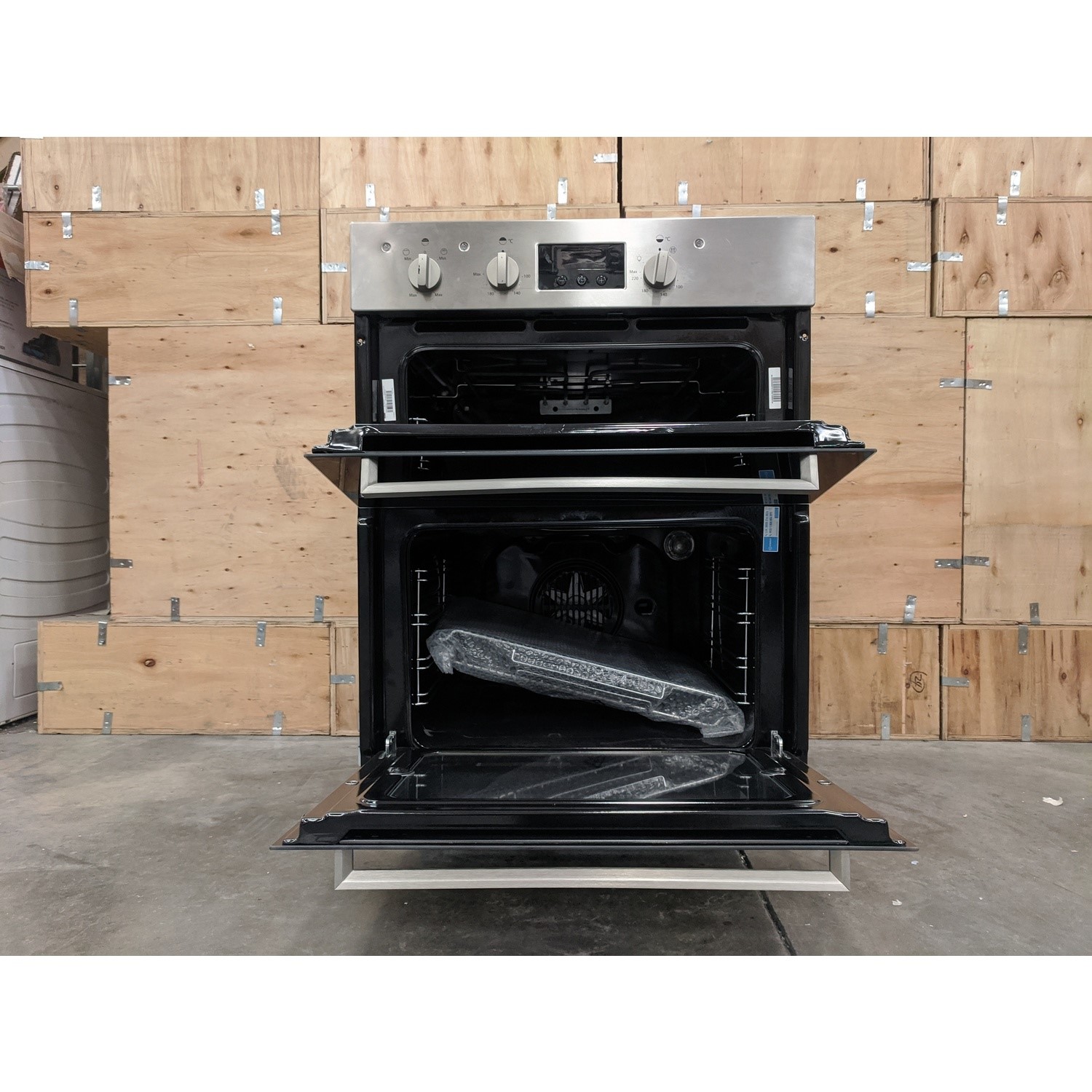 Refurbished Indesit Aria IDU6340IX 60cm Double Built Under Electric ...