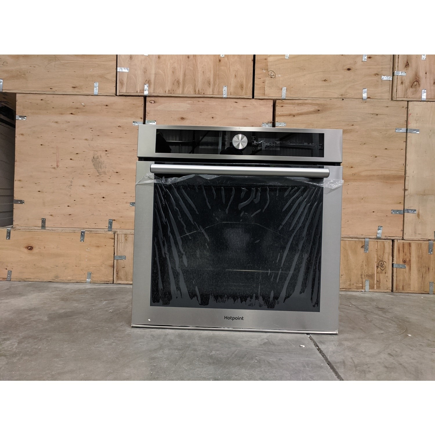 Refurbished Hotpoint SI4854PIX 60cm Single Built In Electric Oven with ...