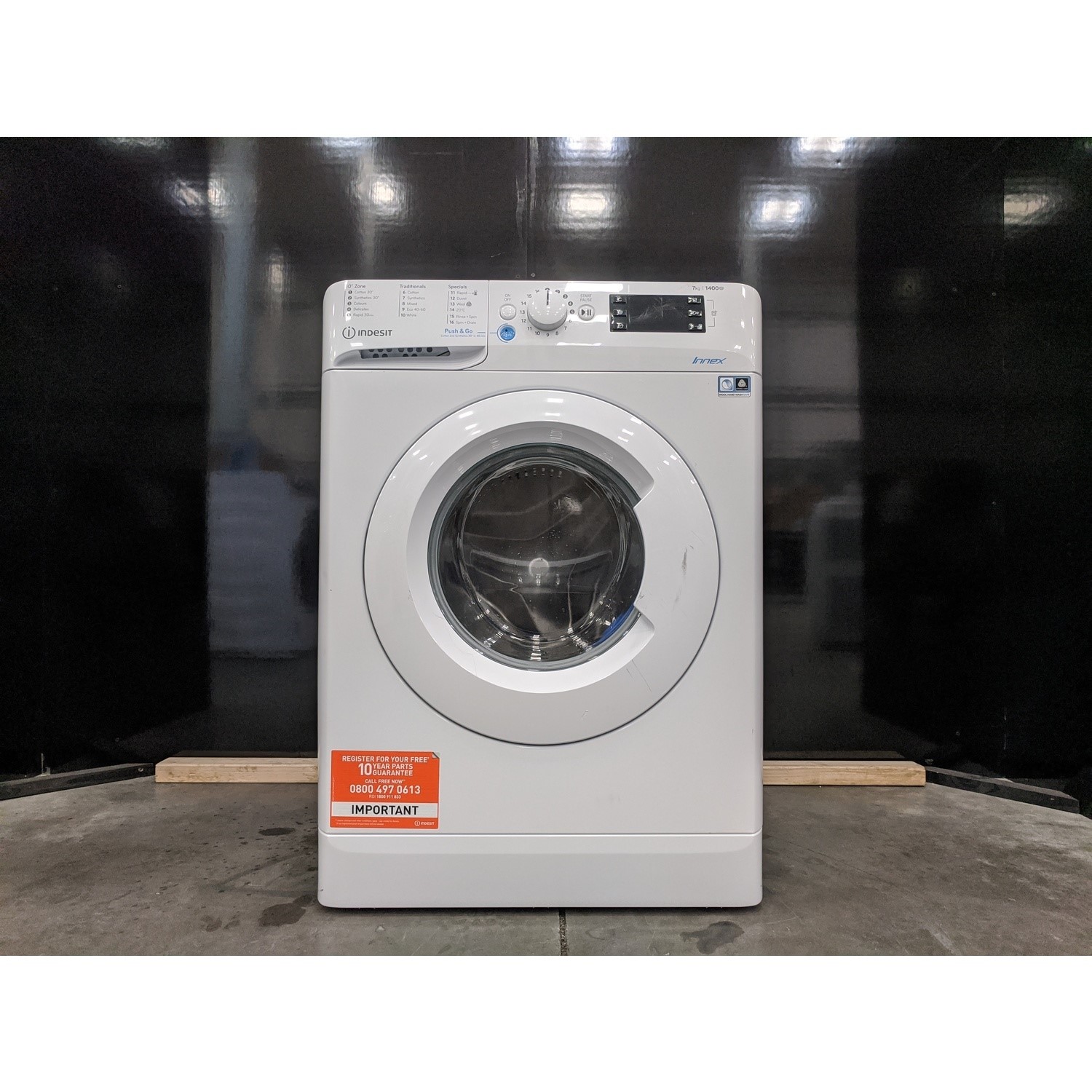 Refurbished Indesit Innex BWE71452WUKN Freestanding 7KG 1400 Spin ...
