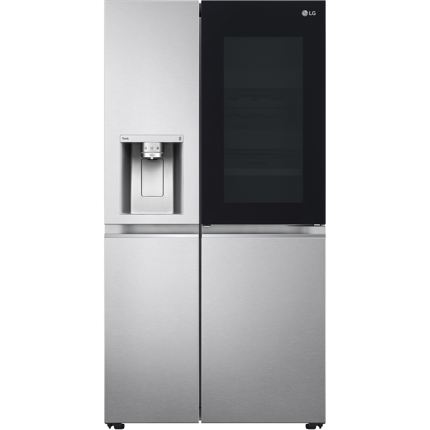 Refurbished LG GSXV91BSAE 635 Litre American Fridge Freezer Stainless Steel - BuyItDirect.ie