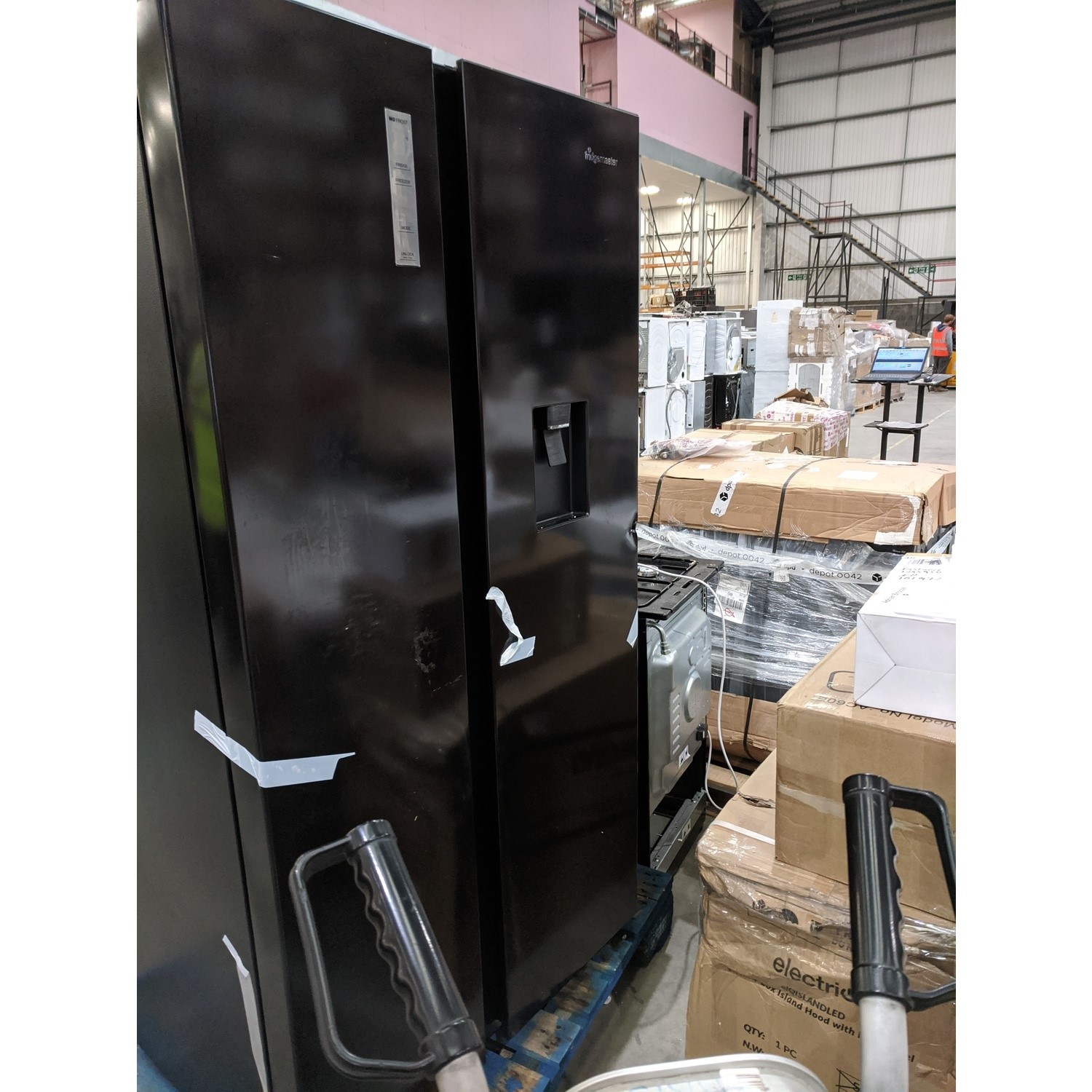 Refurbished Fridgemaster MS91521FFB Freestanding 519 Litre Frost Free ...