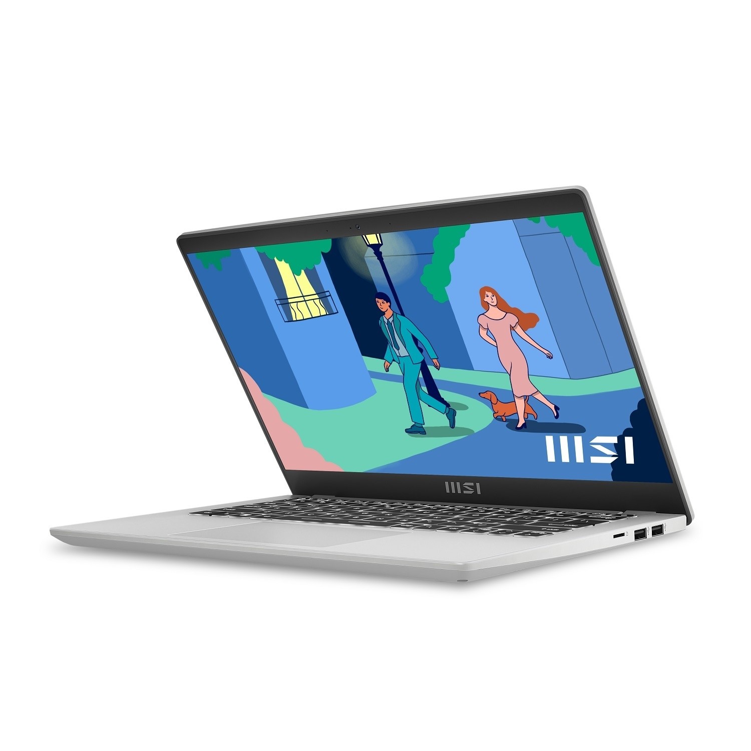 MSI Modern 14 Intel Core i3 8GB RAM 512GB SSD 14 Inch Windows 11 Laptop ...