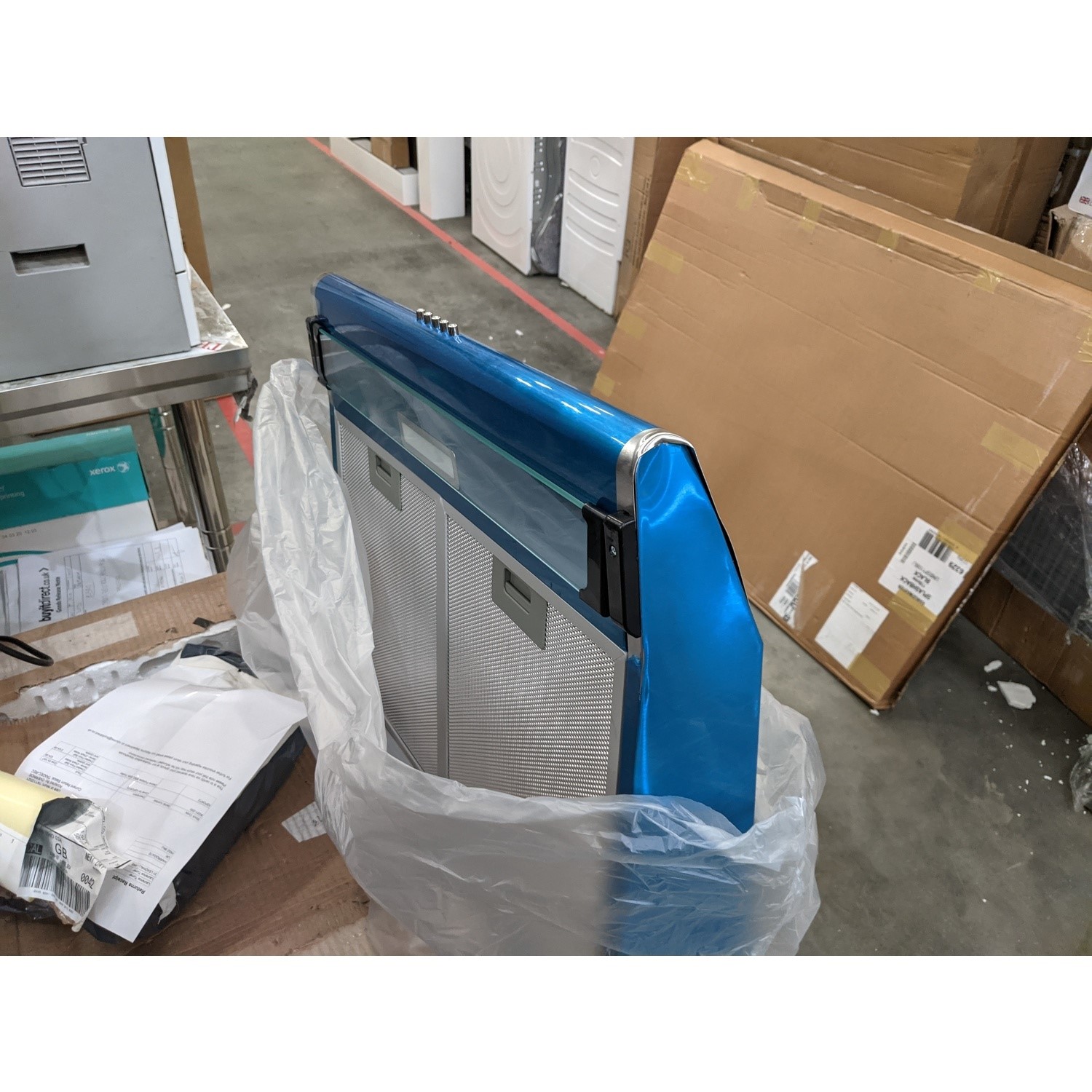 Refurbished AEG DEB2631S 60cm Integrated Cooker Hood Grey - Page 1 ...