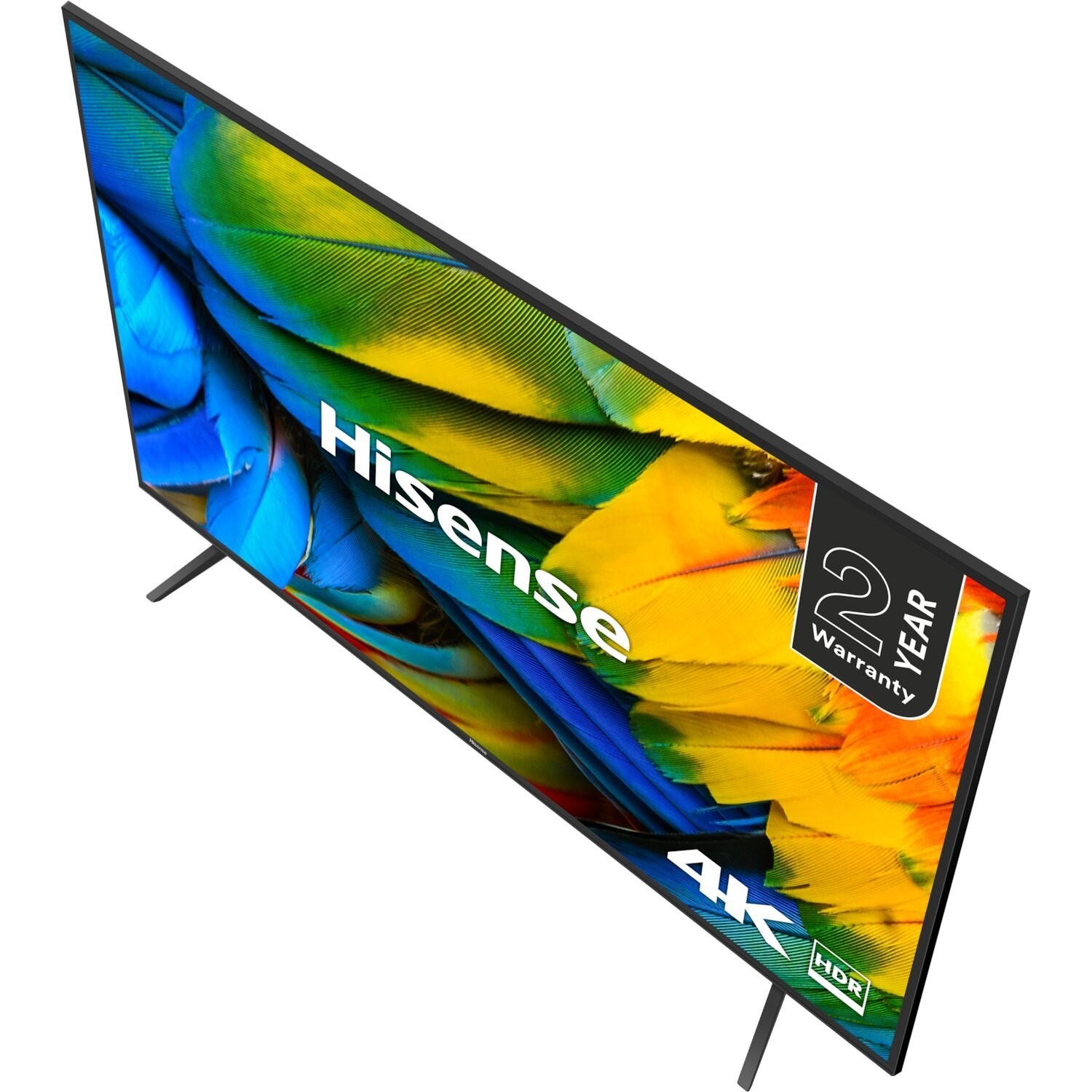 Refurbished Hisense 43" 4K Ultra HD with HDR LED Freeview Play Smart TV ...