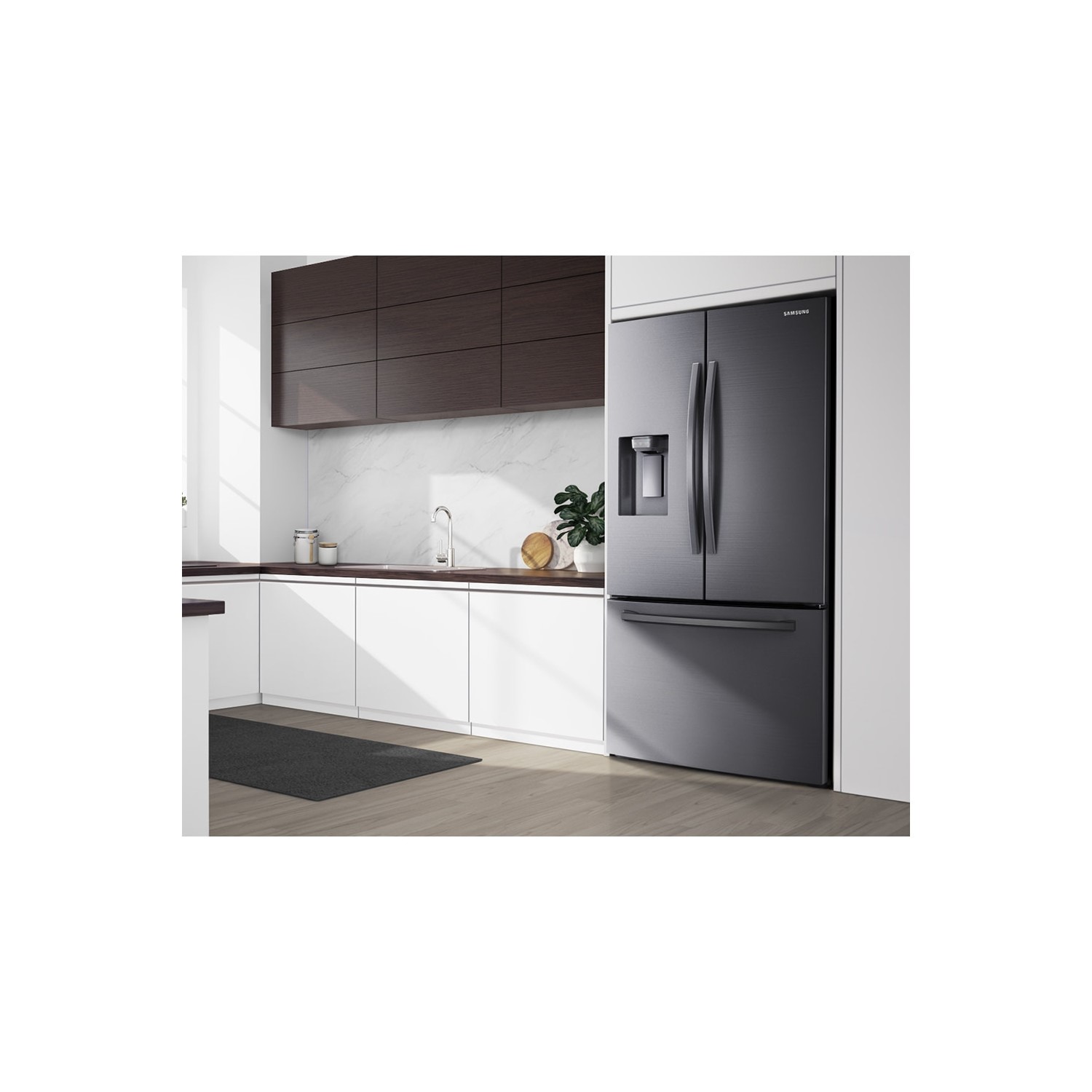 Refurbished Samsung RF23R62E3SR 539 Litre American Fridge Freezer ...