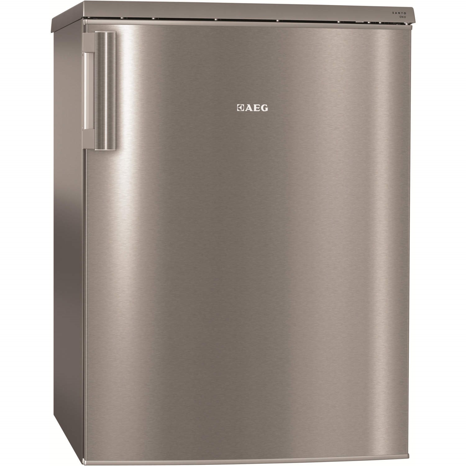 AEG Display Under Counter Larder Freestanding Fridge in Silver with ...
