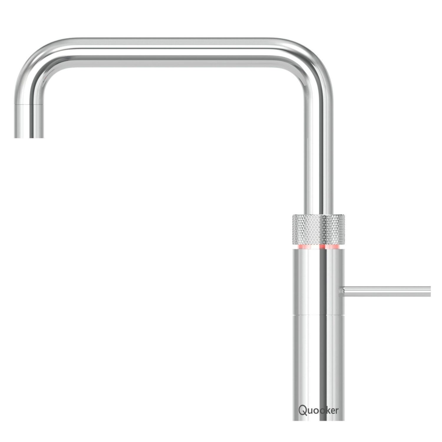 Quooker Fusion Instant Boiling Water Kitchen Tap - Chrome Square Spout ...