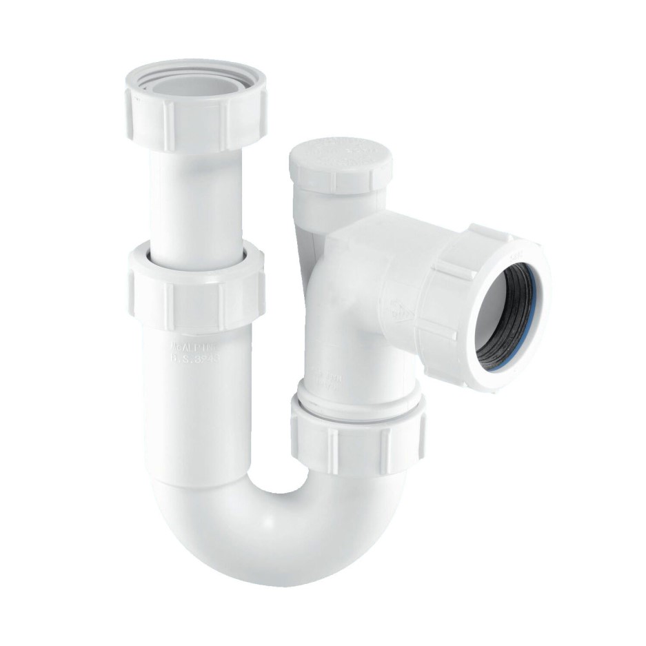 GRADE A1 - McAlpine Tubular Anti Syphon P Trap - BuyItDirect.ie