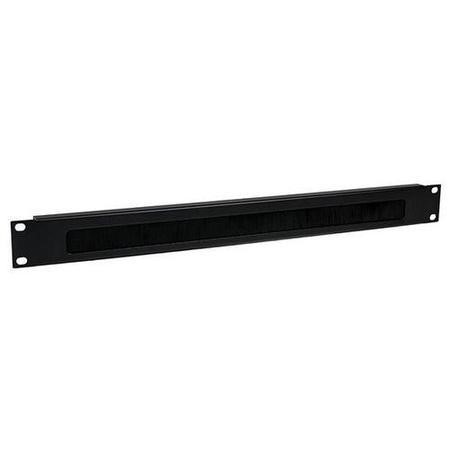 1U Brush Strip Horizontal Server Rack Cable Management Panel - Page 1 ...