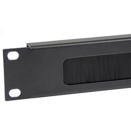 1U Brush Strip Horizontal Server Rack Cable Management Panel - Page 1 ...