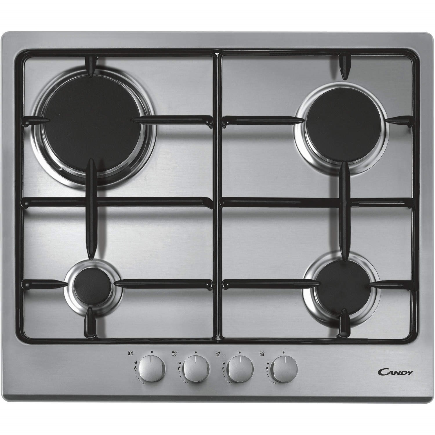 Candy CPG64SPX Four Burner Gas Hob Stainless Steel - Page 1 ...