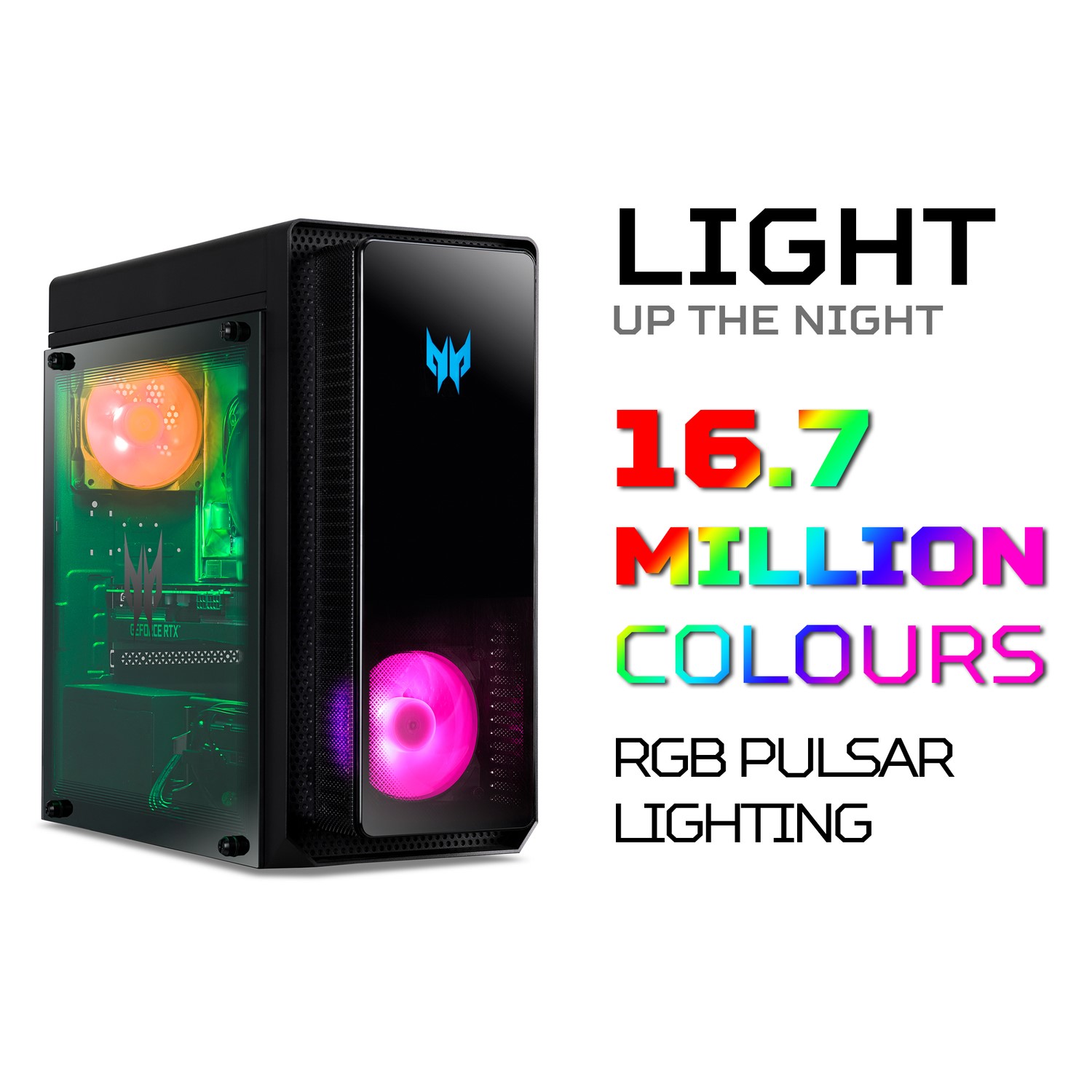 Acer Predator Orion 3000 PO3-640 Intel Core i7-12700F 16GB 1TB SSD RTX ...