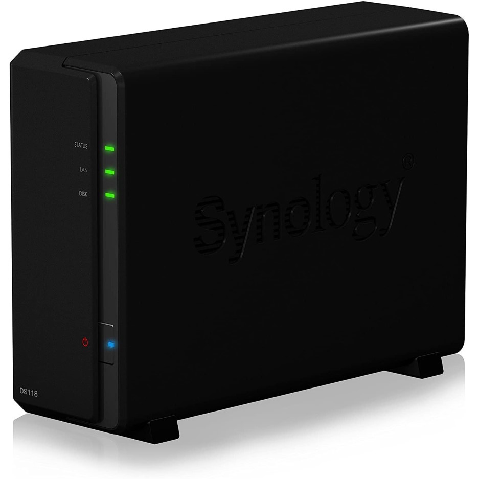 Synology DS118 1 Bay Diskless Desktop NAS - BuyItDirect.ie