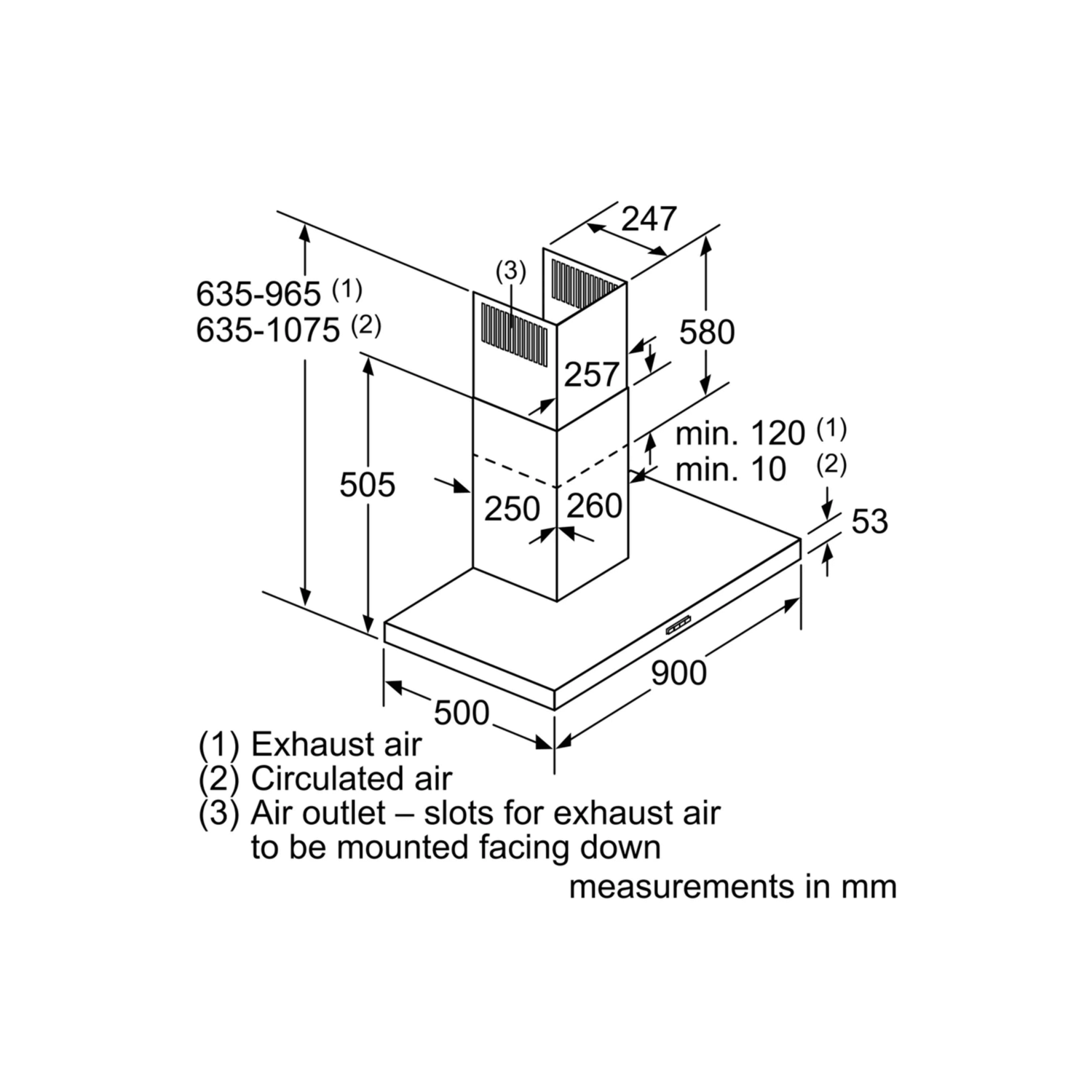 Bosch Series 4 90cm Chimney Cooker Hood - Black - BuyItDirect.ie