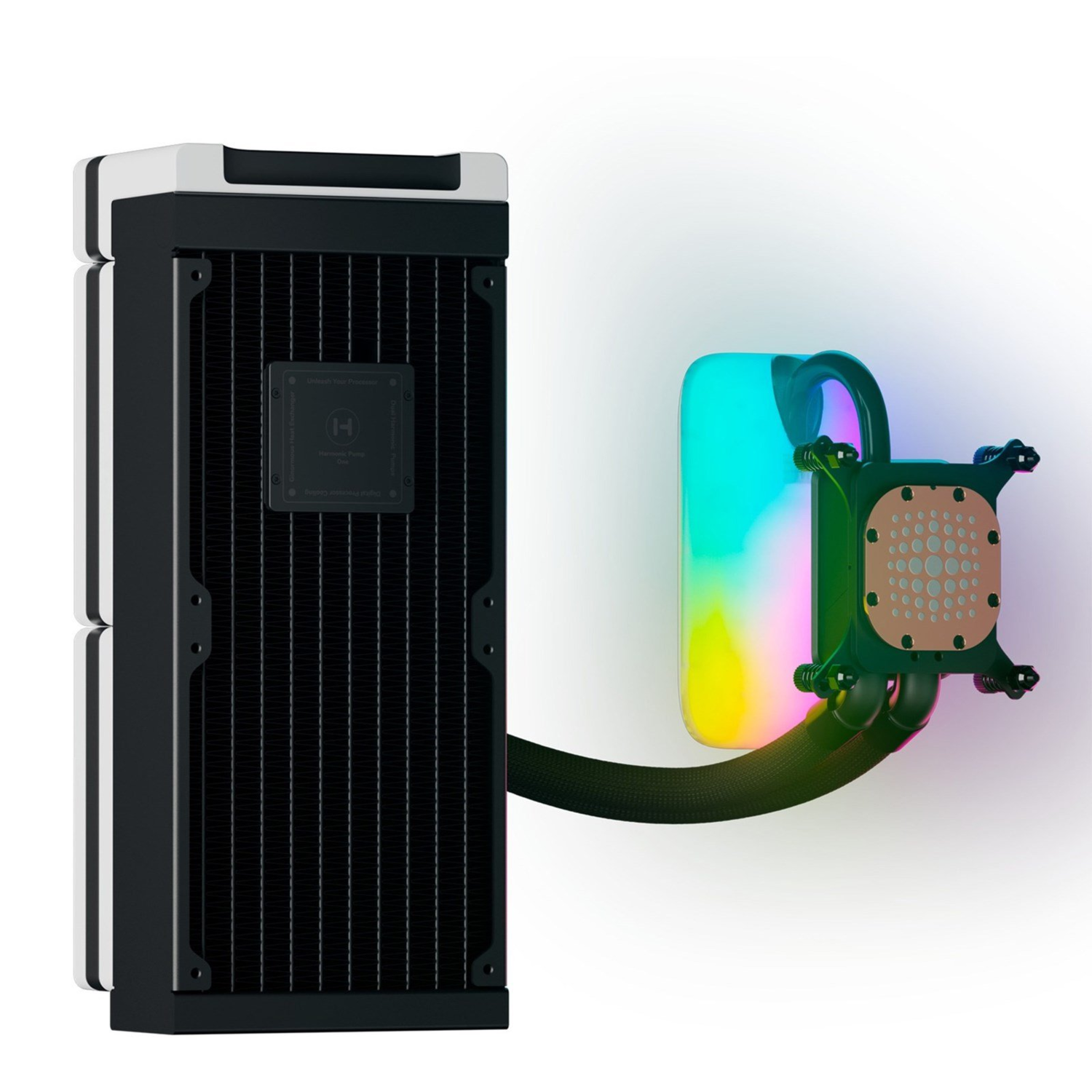 Hyte THICC Q60 240mm 3000rpm Liquid CPU Cooler - BuyItDirect.ie