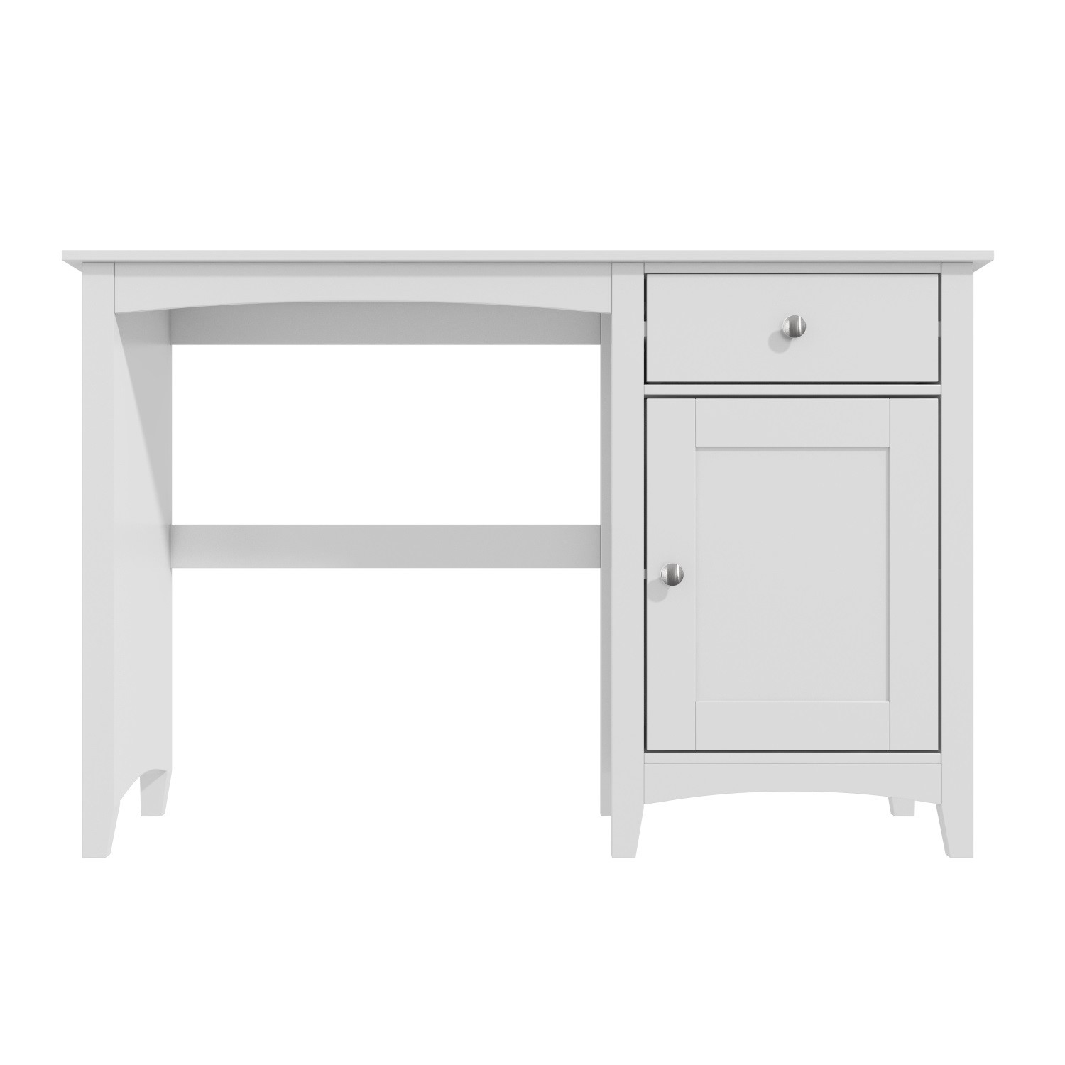 Finch Office Desk in Light Grey - BuyItDirect.ie