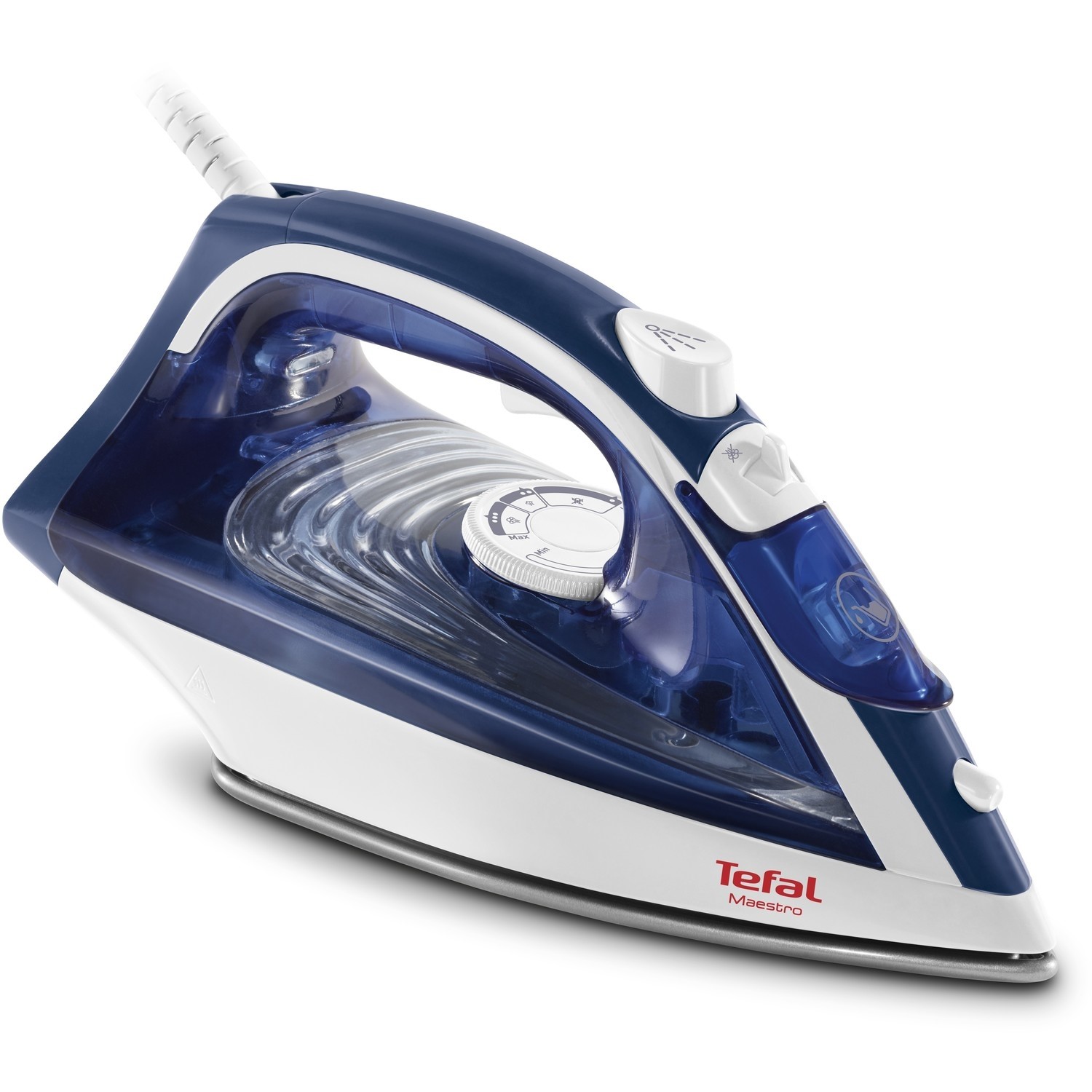 Tefal FV1834 Maestro Steam Iron - Blue & White - Page 1 - - BuyItDirect.ie
