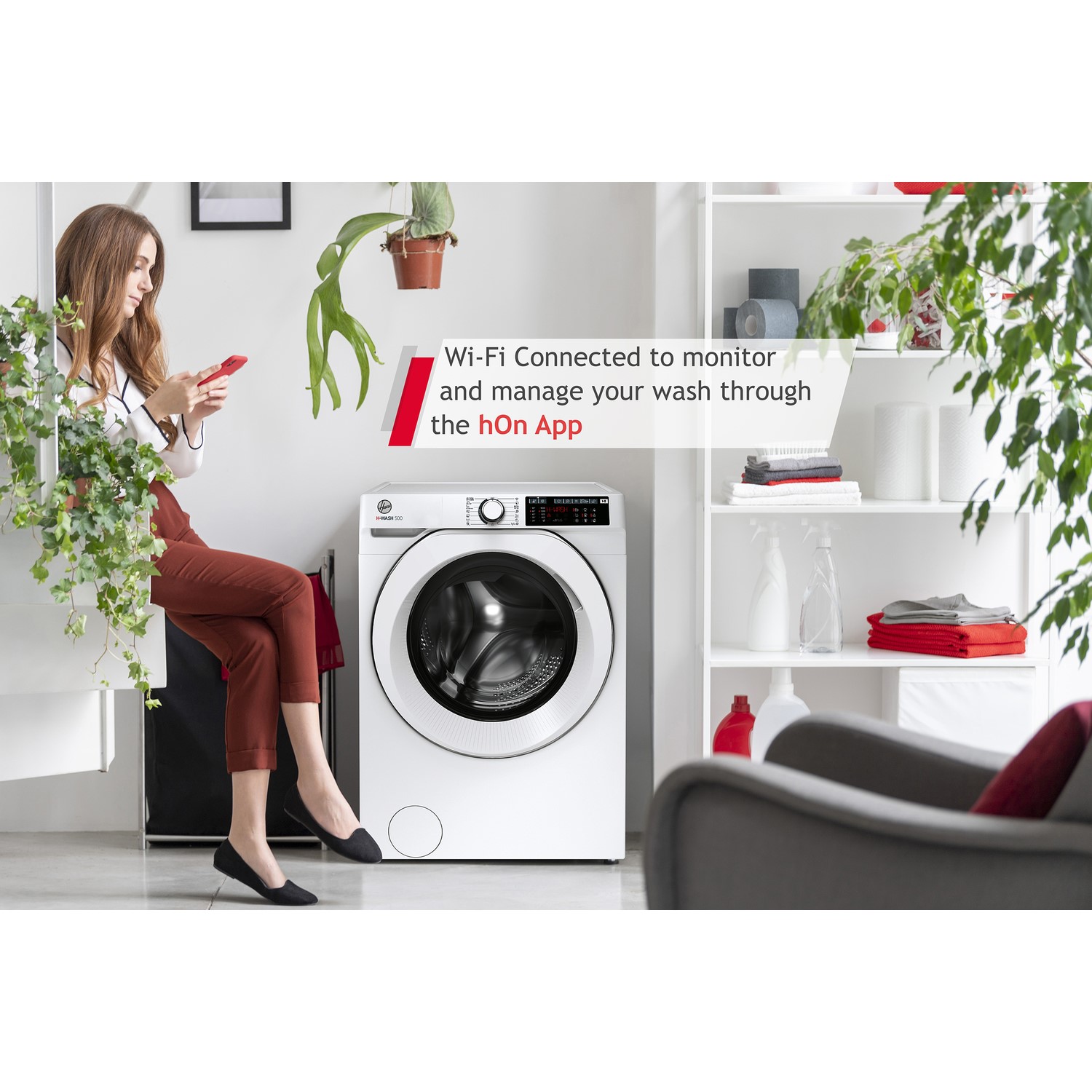 Hoover H-Wash 500 10kg Wash 6kg Dry 1400rpm Washer Dryer - White ...