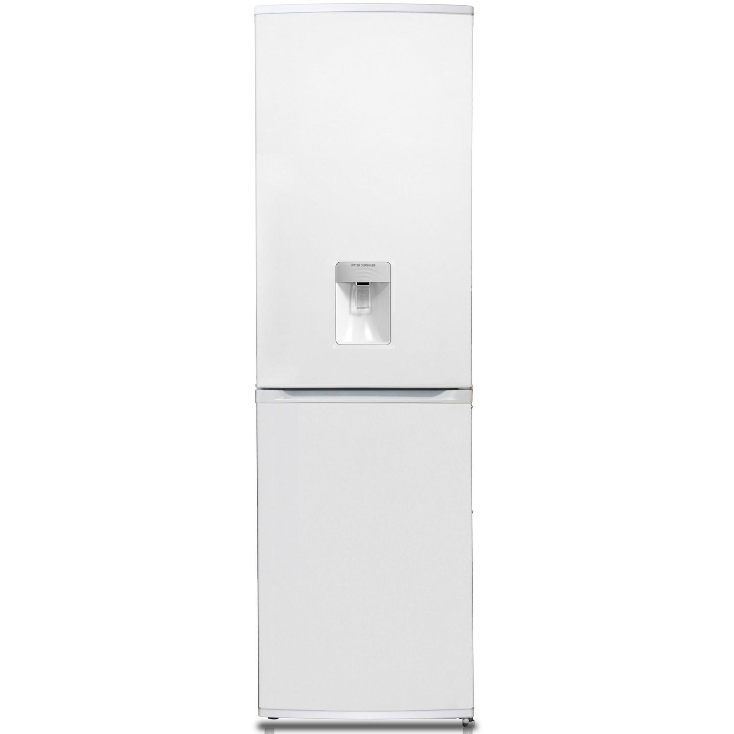 Hoover HFF195WWK Frost Free Freestanding Fridge Freezer With Water ...