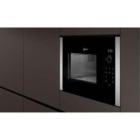 Neff HLAWD53N0B N50 900W 25L Compact Height Built-in Microwave ...