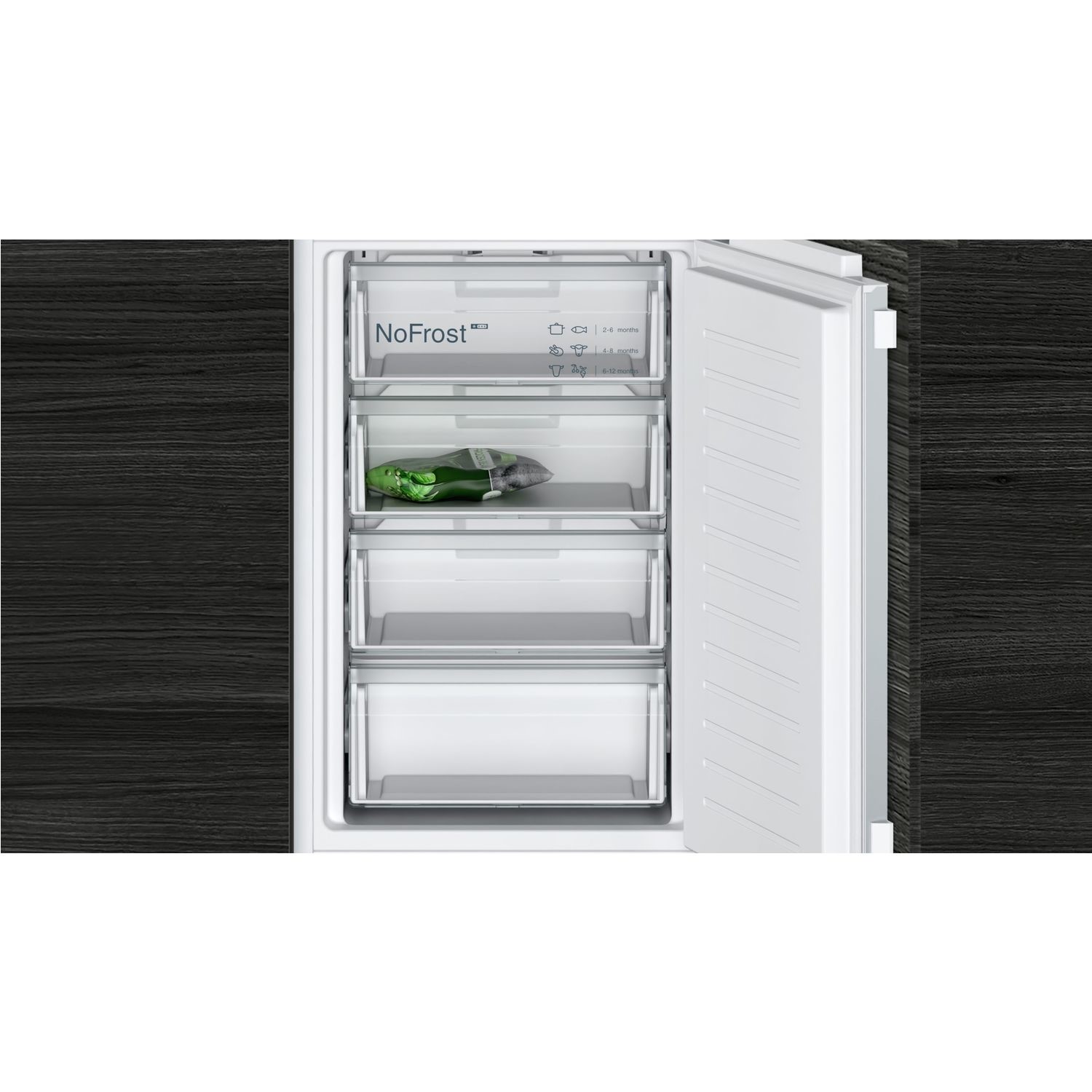 Siemens iQ100 249 Litre 50/50 Integrated Fridge Freezer - Page 1 ...