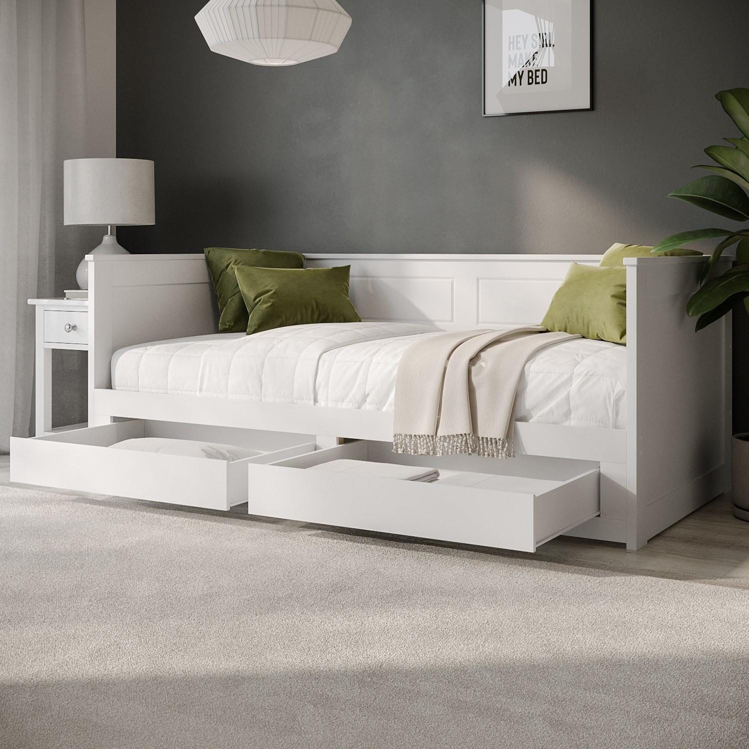 Daybed with storage and mattress store