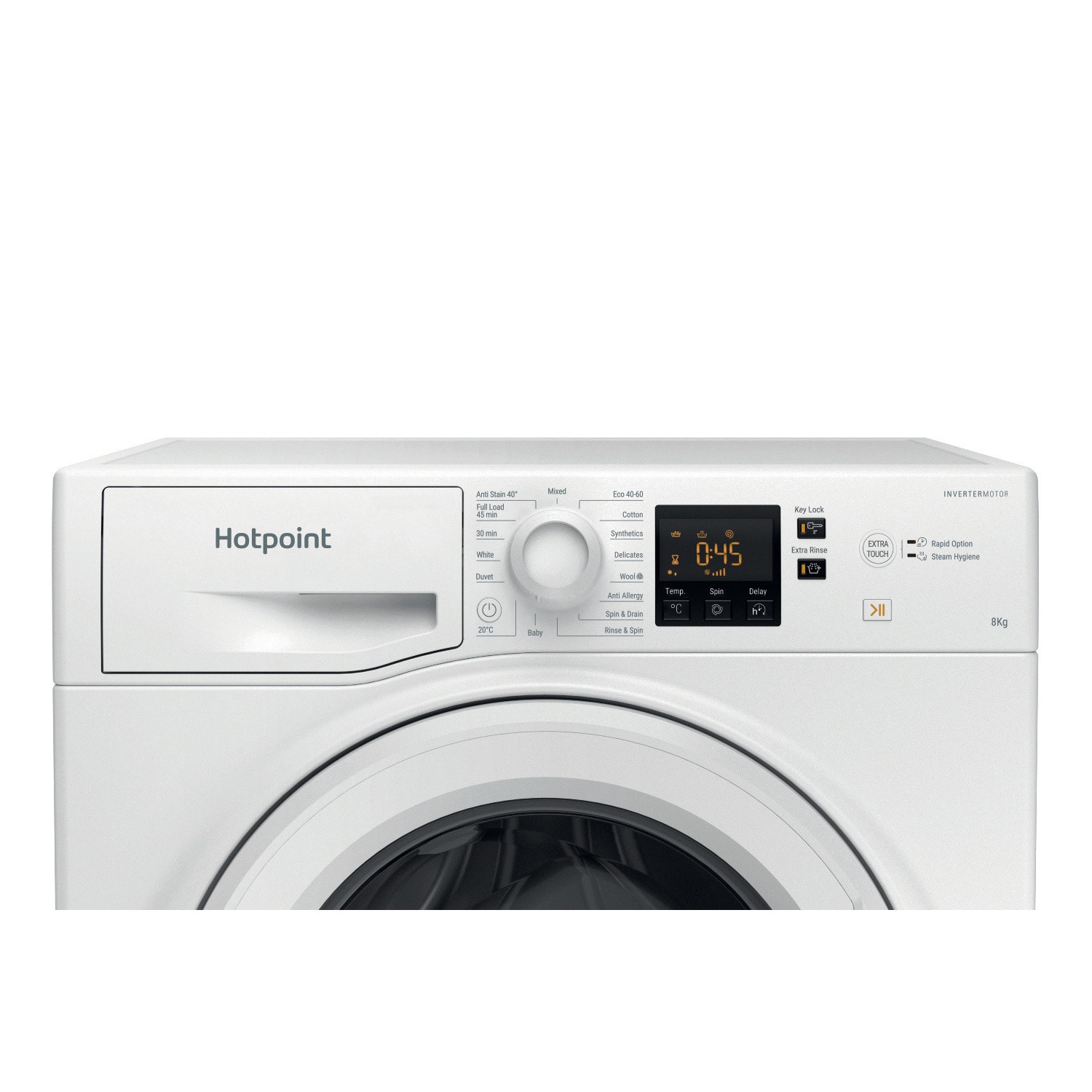 Hotpoint 8kg 1400rpm Freestanding Washing Machine - White - Page 1 ...