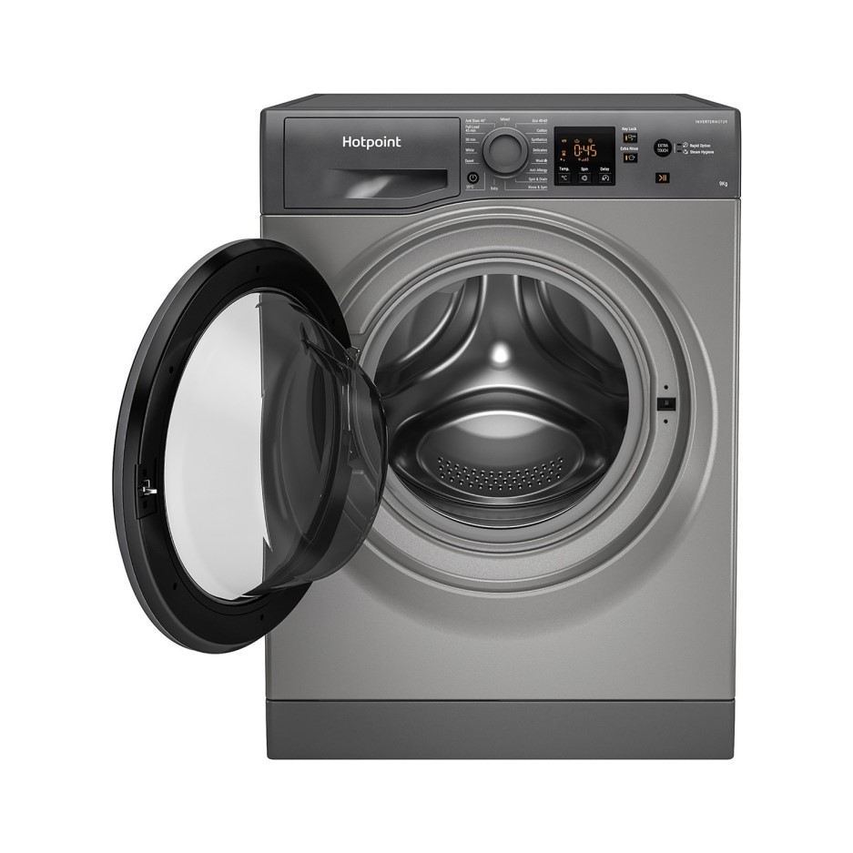 Hotpoint 9kg 1400rpm Freestanding Washing Machine - Graphite ...